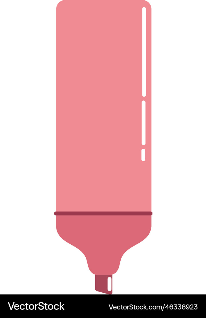 Marker school supply Royalty Free Vector Image