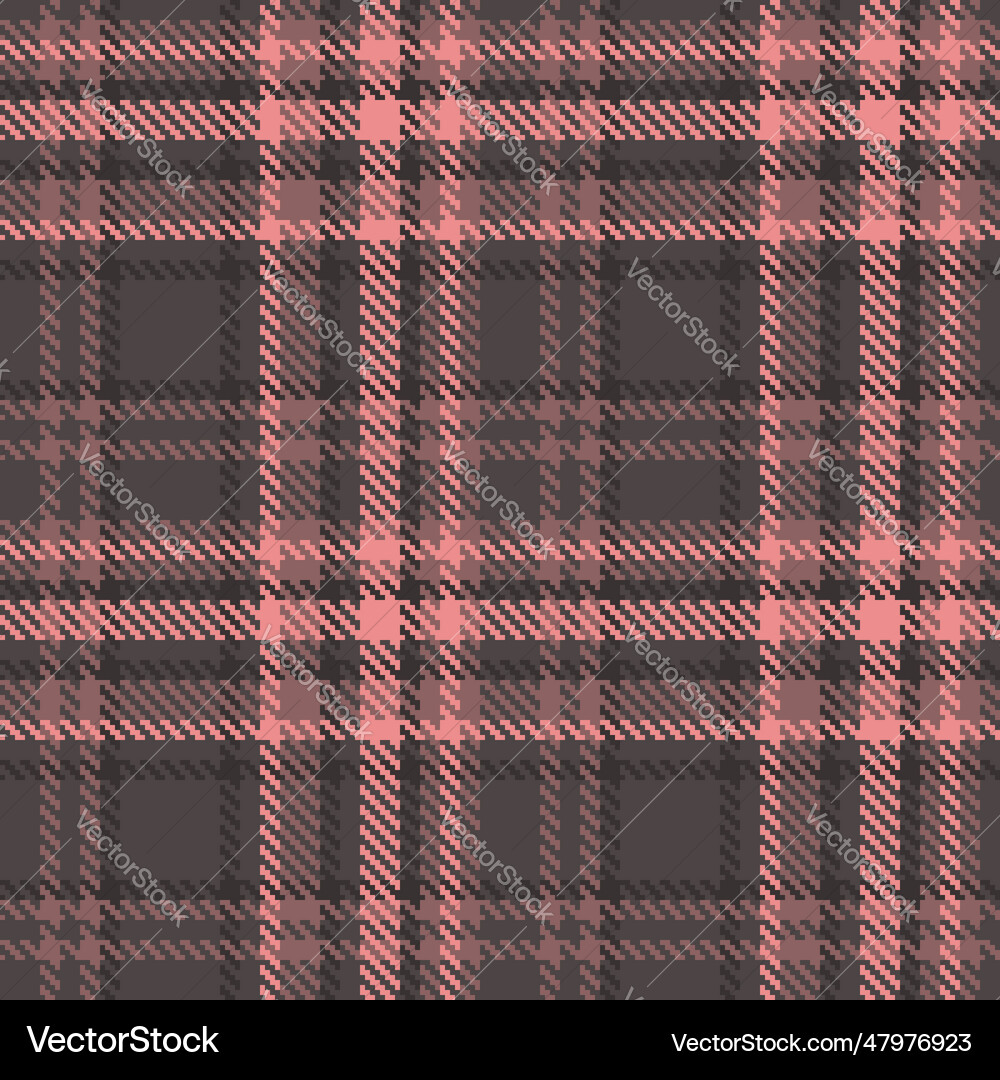 Seamless check of pattern fabric texture Vector Image