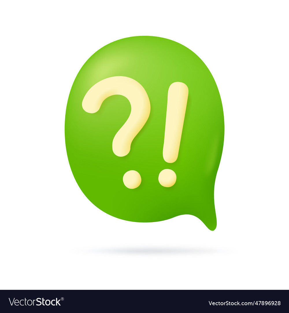 3d Speech Bubbles Social Media Chat Message Box Vector Image