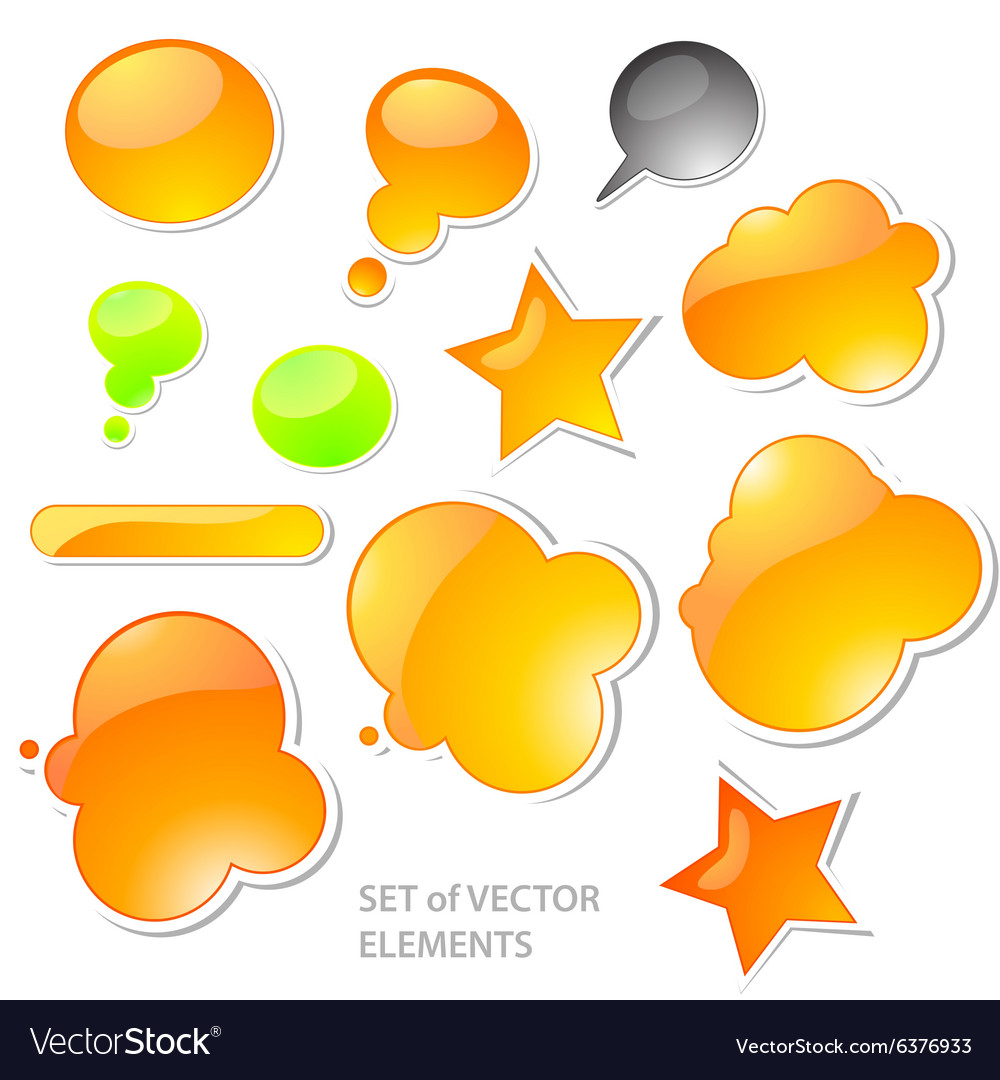Icon set Royalty Free Vector Image - VectorStock