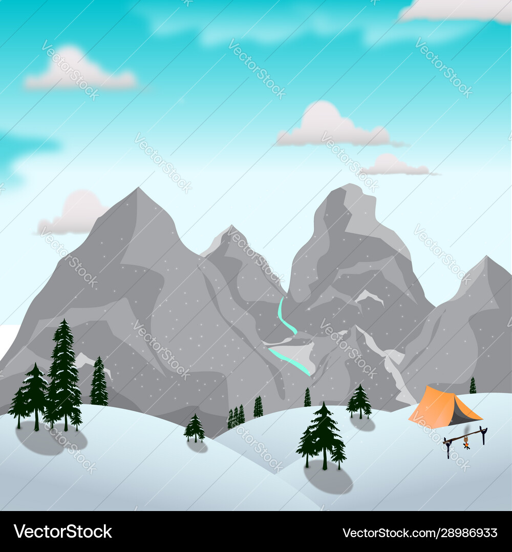 Snow Royalty Free Vector Image - VectorStock