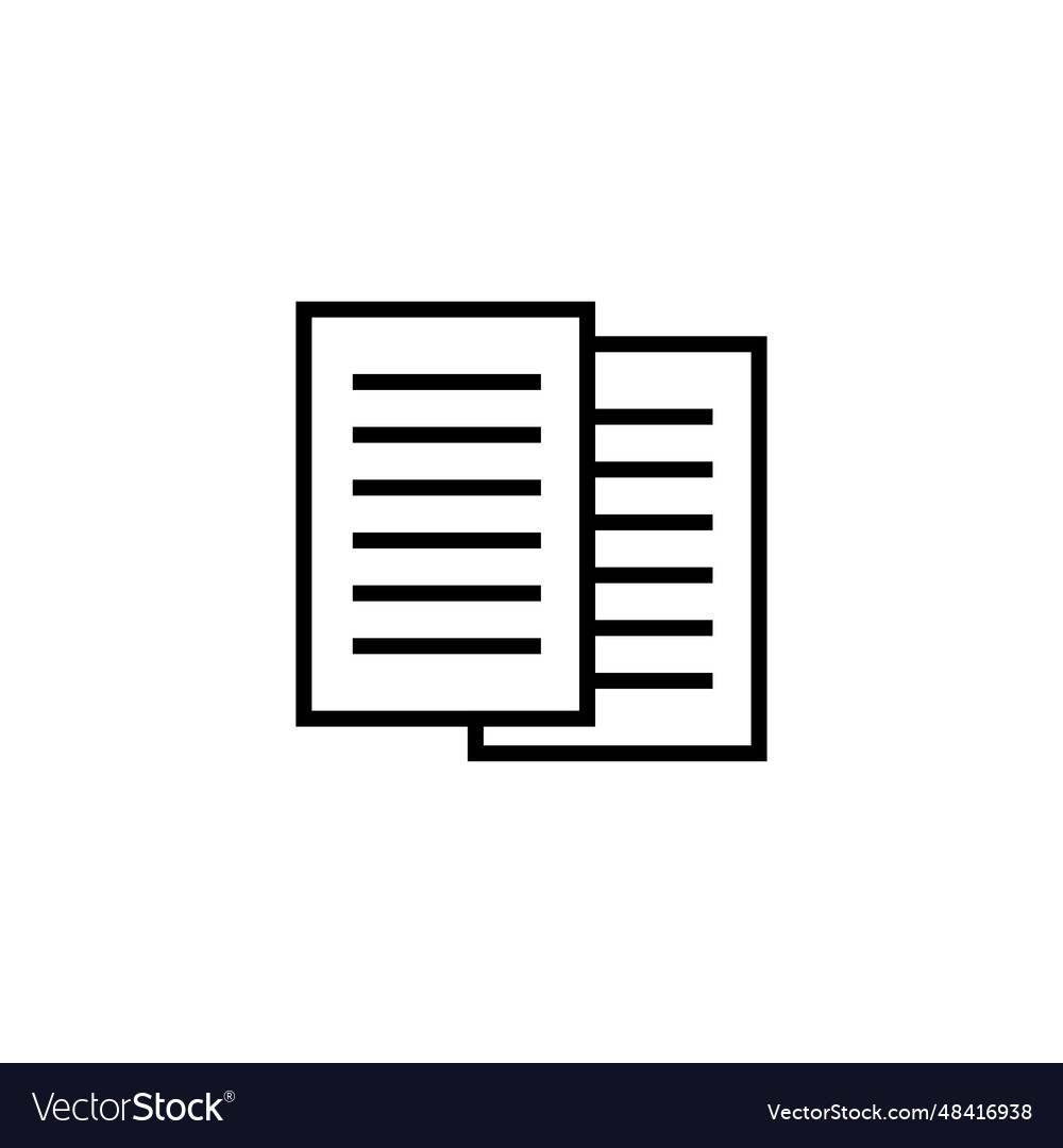 Paste icon Royalty Free Vector Image - VectorStock