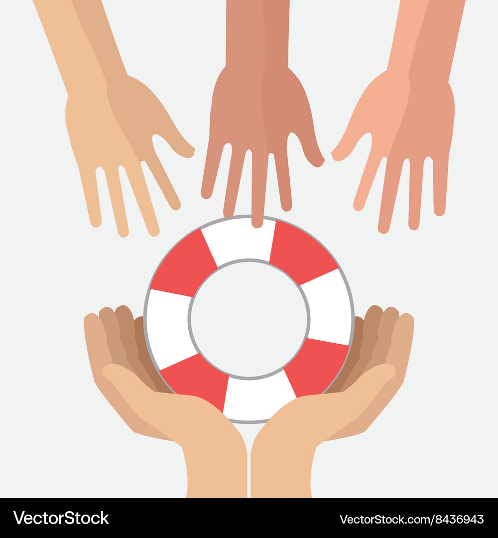 Graphic design of insurance editable Royalty Free Vector