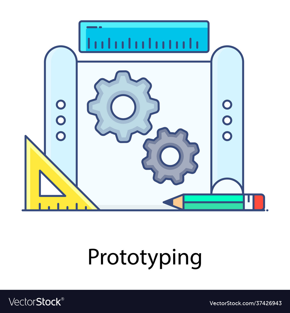 Prototyping Royalty Free Vector Image - VectorStock