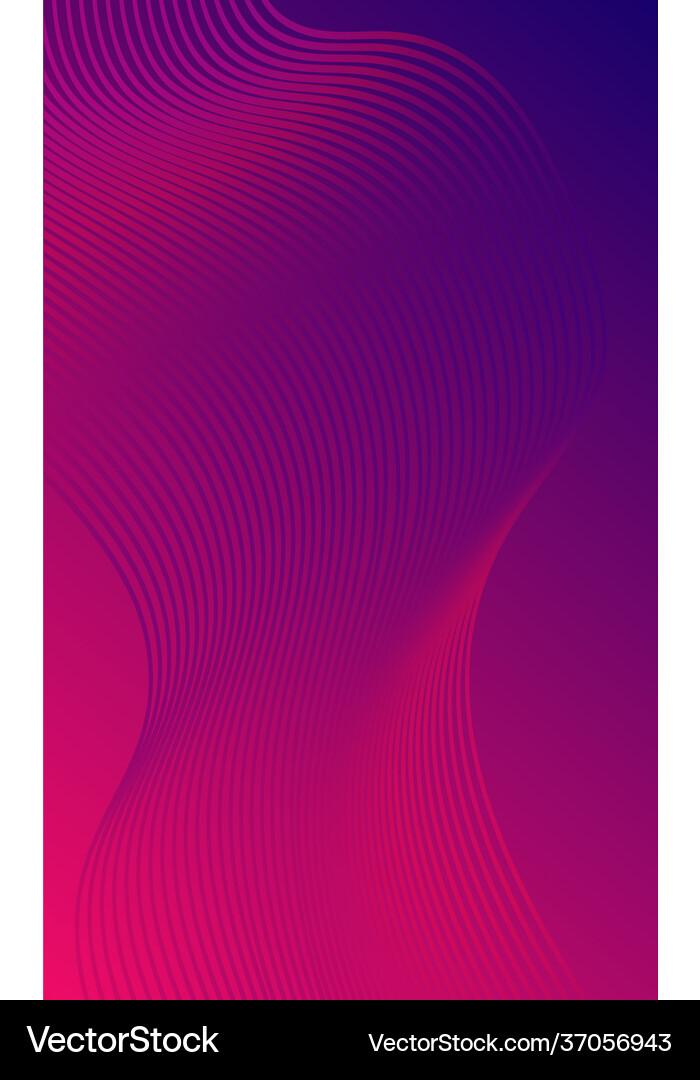 Purple and red abstract background with wavy Vector Image