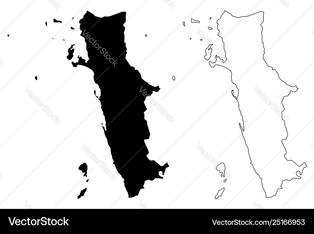 Al hudaydah governorate map Royalty Free Vector Image
