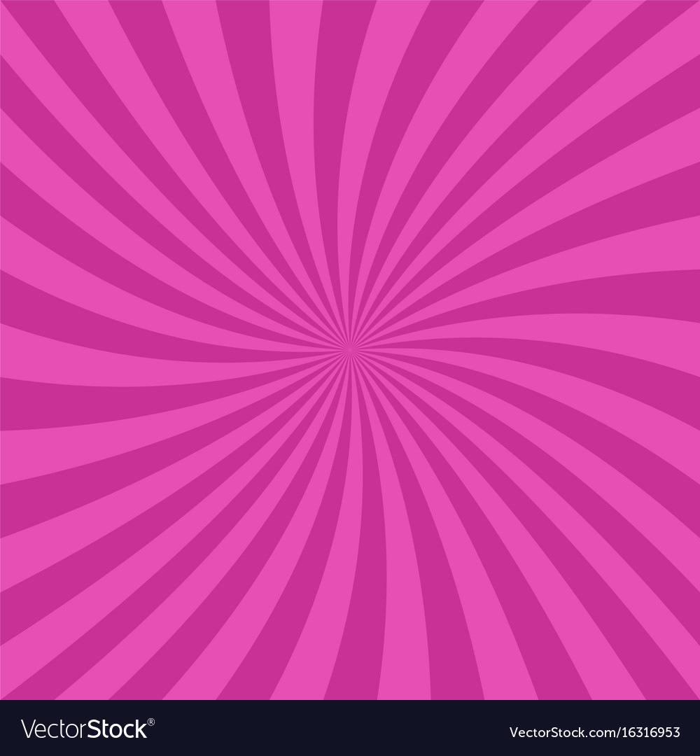 Pink Spiral Ray Background Graphic Design Vector Image