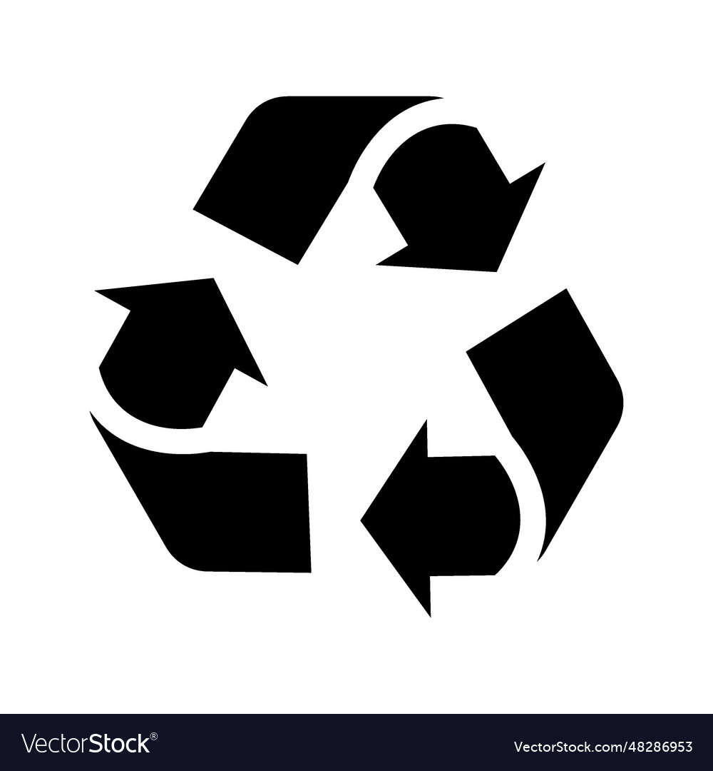 Recycle icon Royalty Free Vector Image - VectorStock