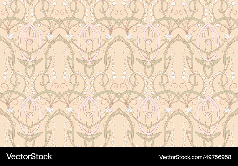 Fantasy flowers decorative and leaves Royalty Free Vector