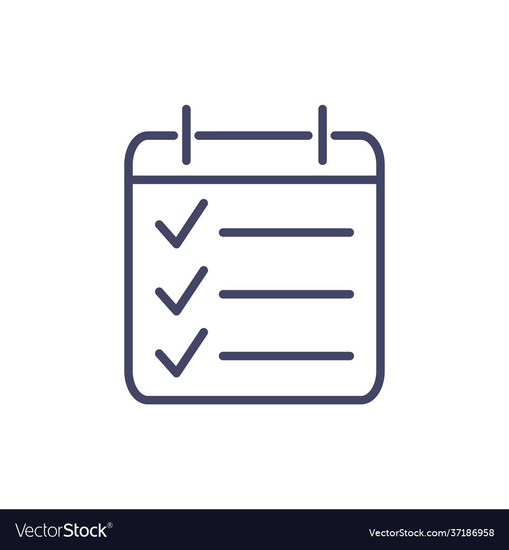To do list icon Royalty Free Vector Image - VectorStock