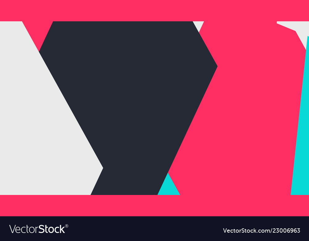 Pattern with a colored box white background Vector Image