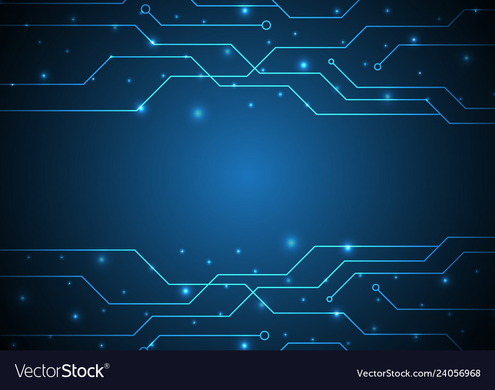 Technology circuit background Royalty Free Vector Image
