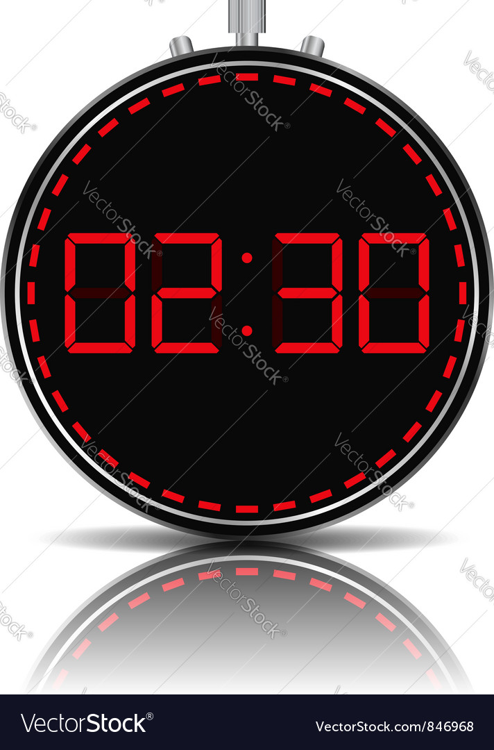 Timer Royalty Free Vector Image - VectorStock