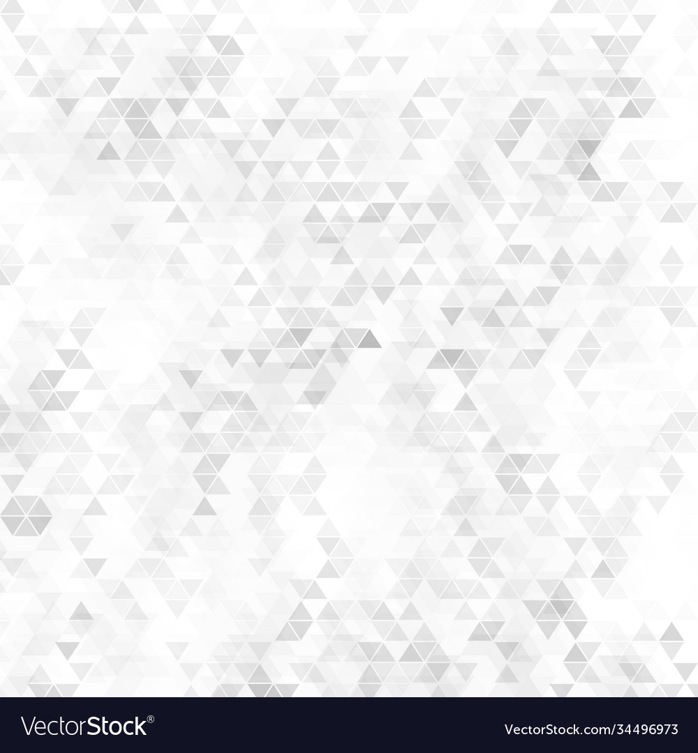 Abstract seamless grey triangular geometric shape Vector Image