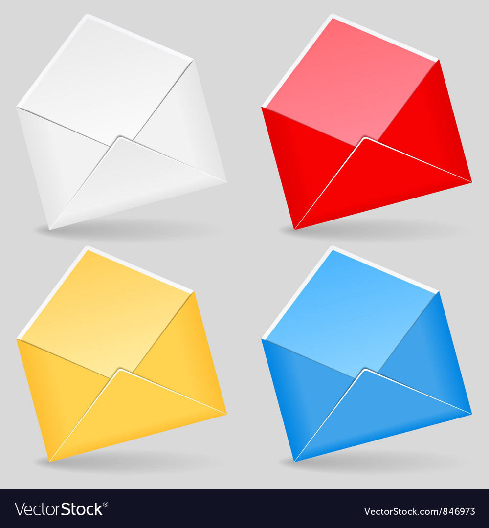 Envelopes Royalty Free Vector Image - VectorStock