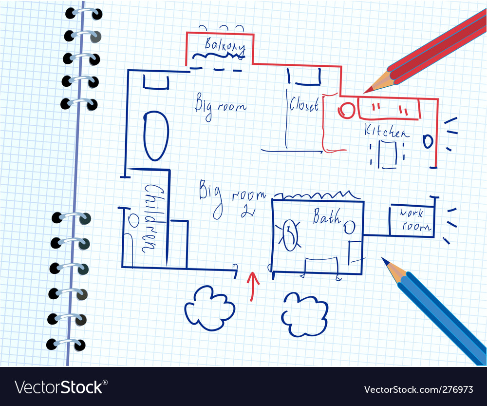Plan Royalty Free Vector Image - VectorStock