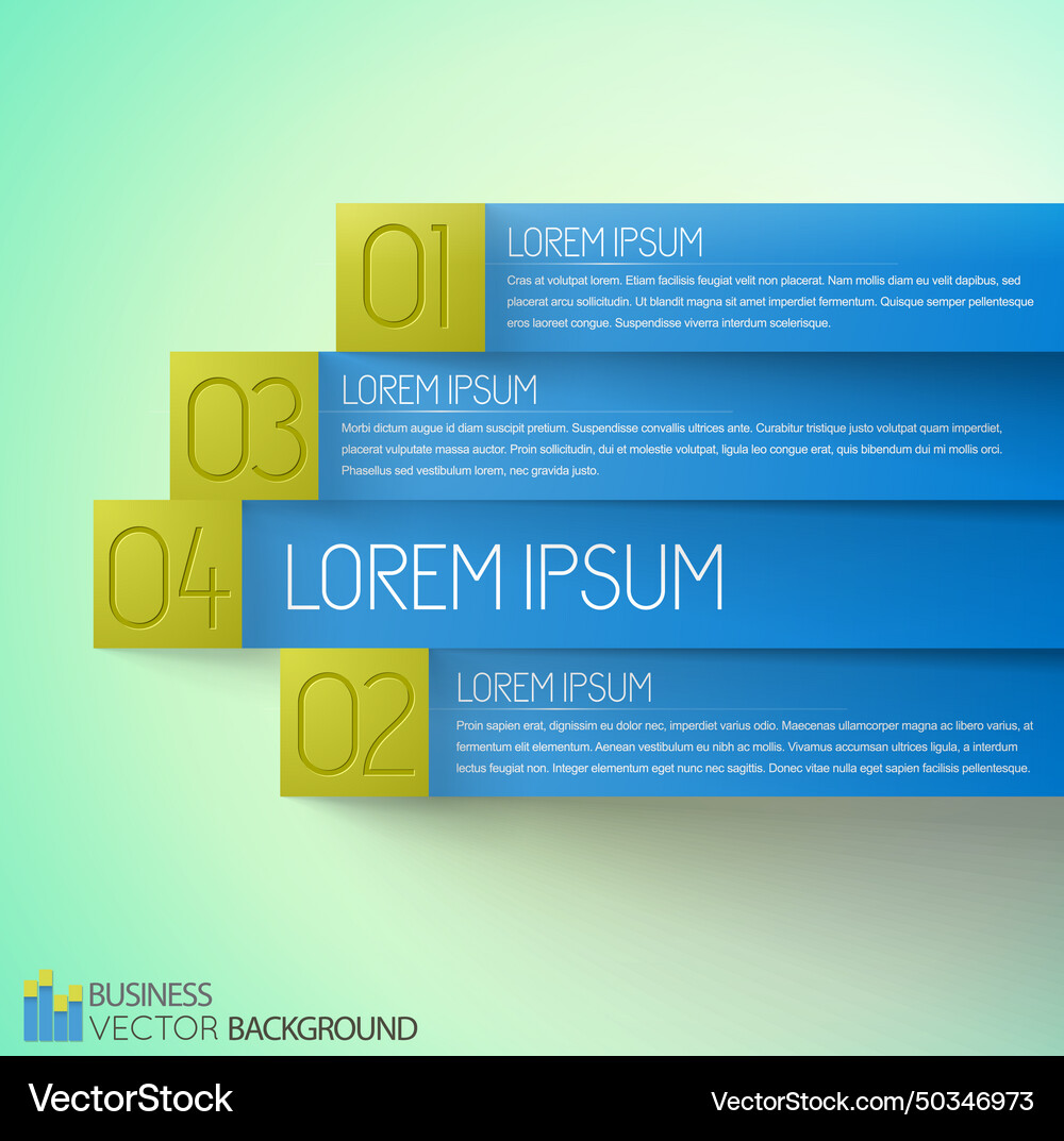 Ranking business infographics Royalty Free Vector Image