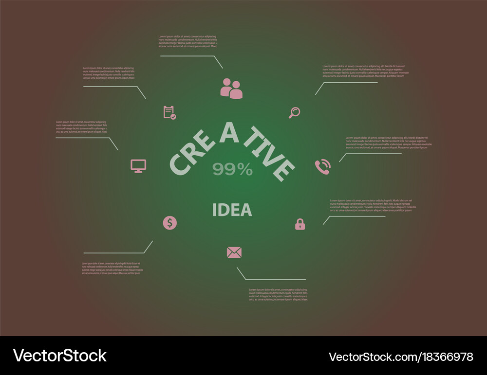 Medical infographic health problems Royalty Free Vector