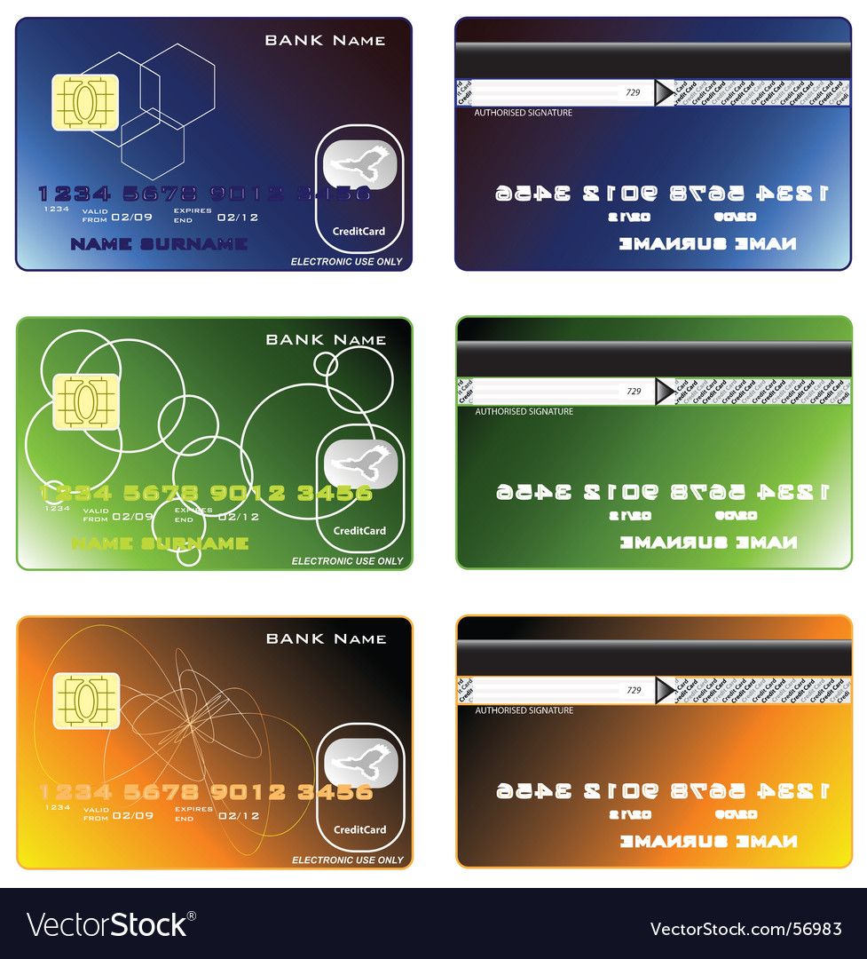 Cards design Royalty Free Vector Image - VectorStock