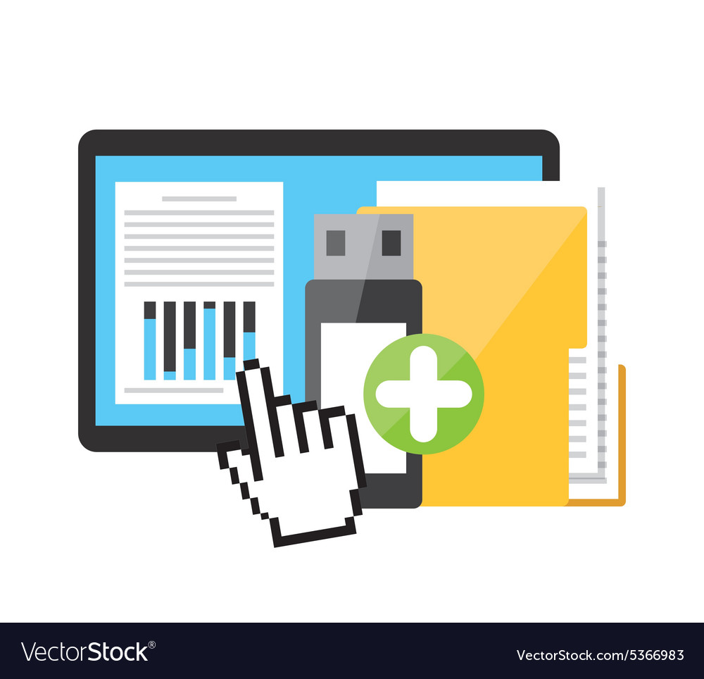 Data storage center Royalty Free Vector Image - VectorStock
