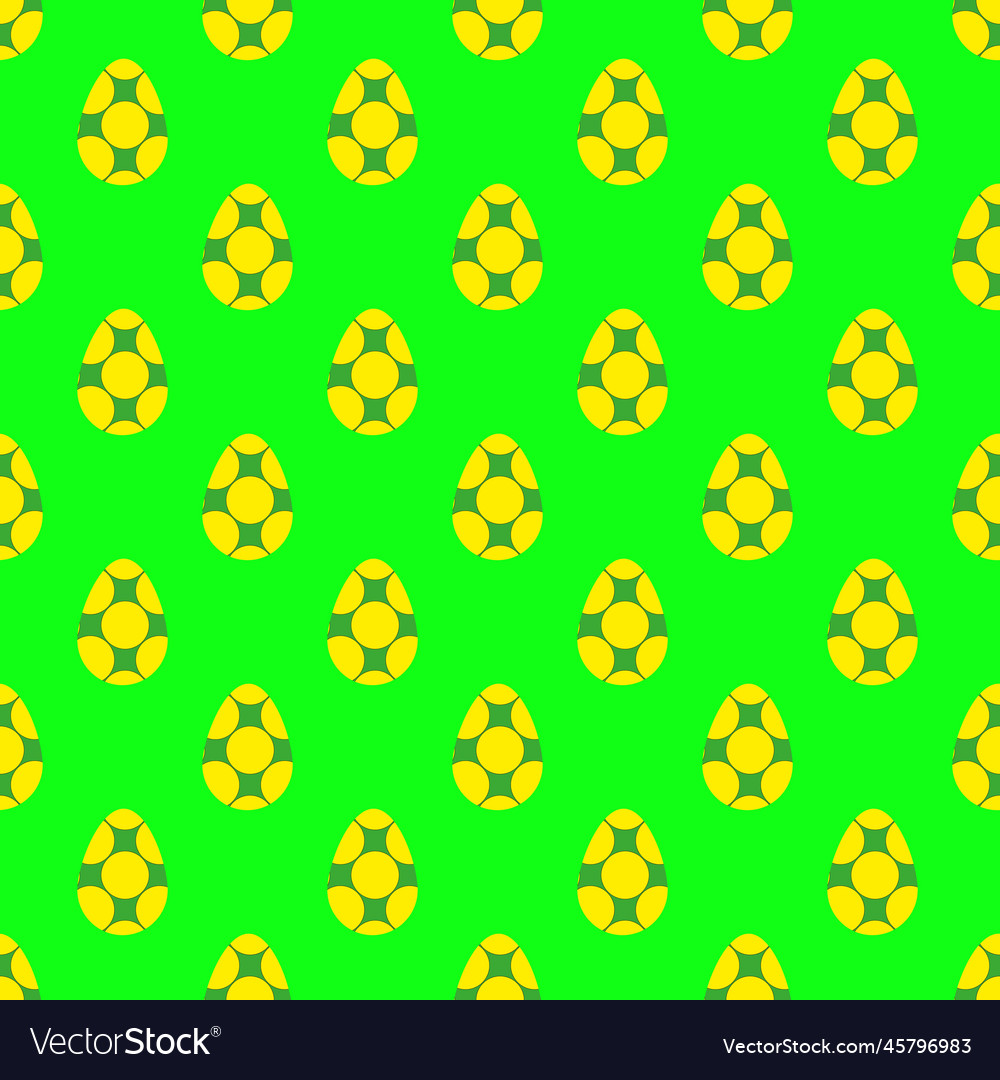 Seamless egg pattern Royalty Free Vector Image