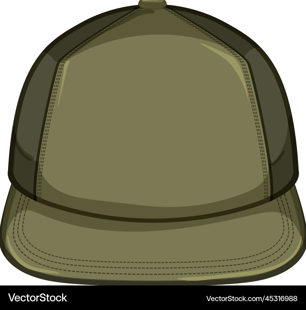 Clothing baseball cap cartoon Royalty Free Vector Image