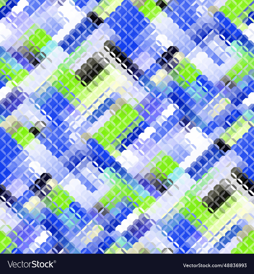 Low poly style seamless pattern tileable image Vector Image