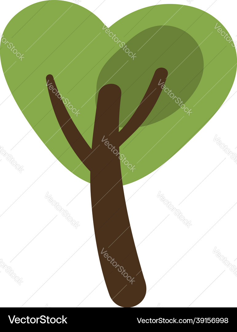 European ash tree icon on white background Vector Image