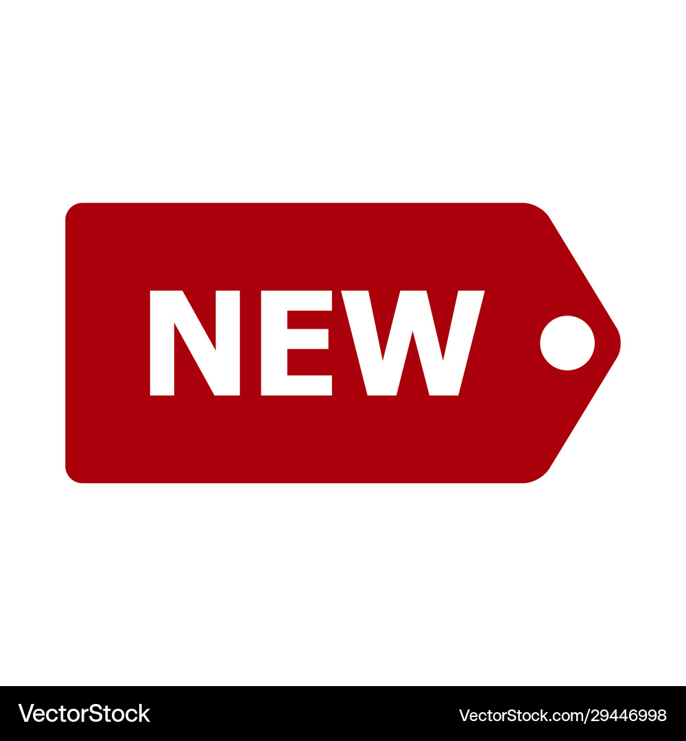 New label sign banner icon Royalty Free Vector Image