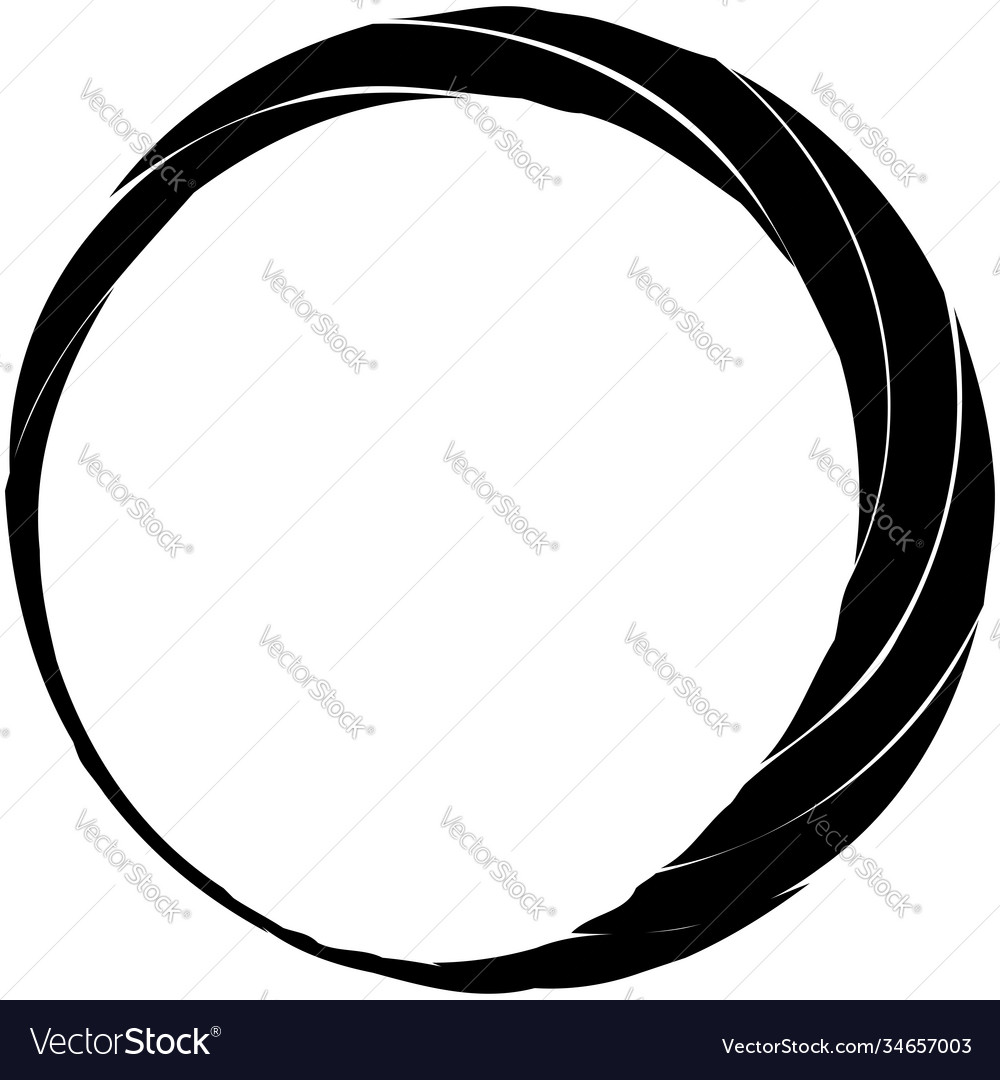 Circular spiral swirl twirl design element Vector Image Circular spiral swirl twirl design element Vector Image