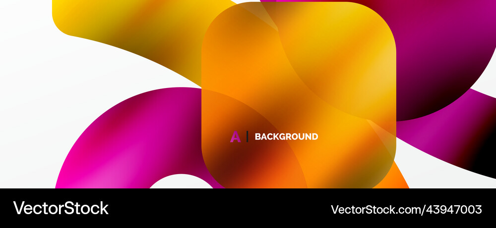 Metallic shiny geometric surfaces round shapes Vector Image