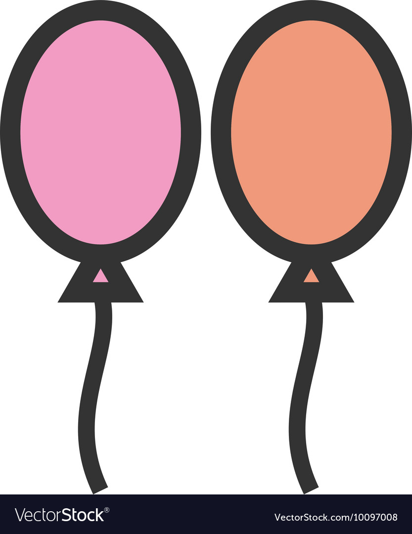 Balloons Royalty Free Vector Image - VectorStock