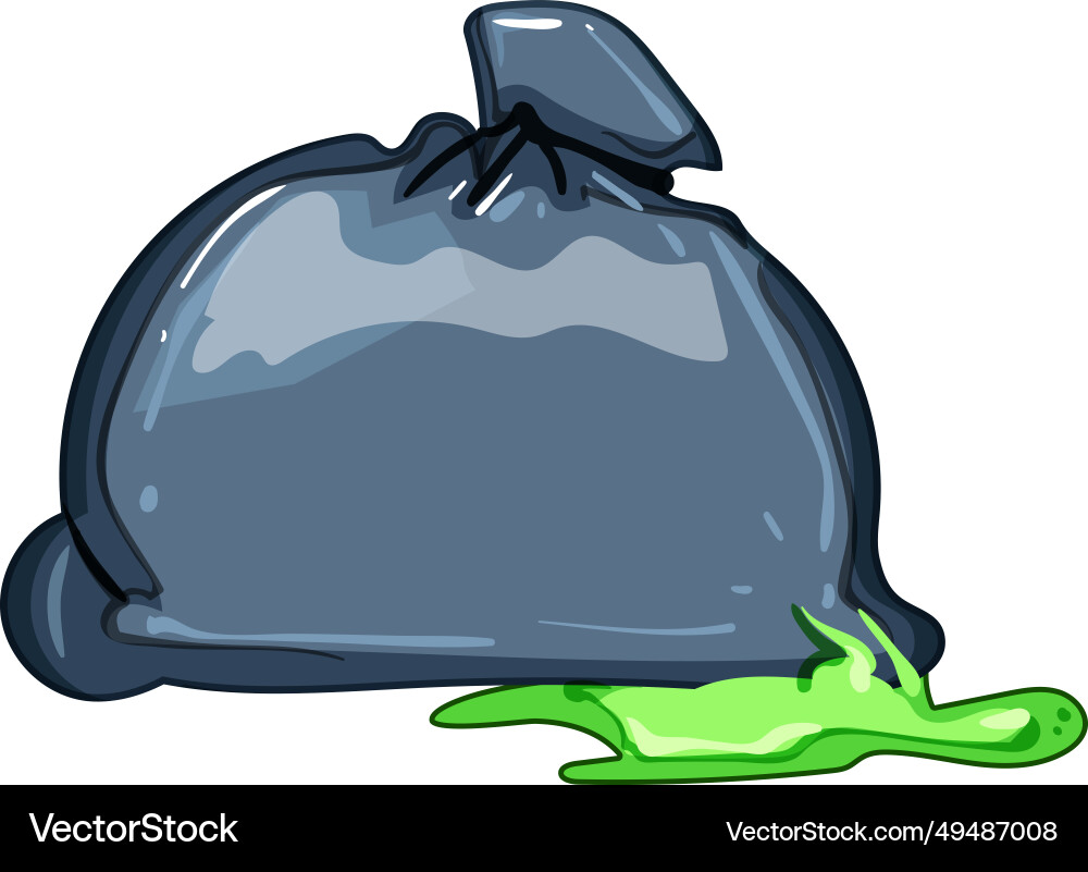 Environment hazard chemical waste cartoon Vector Image
