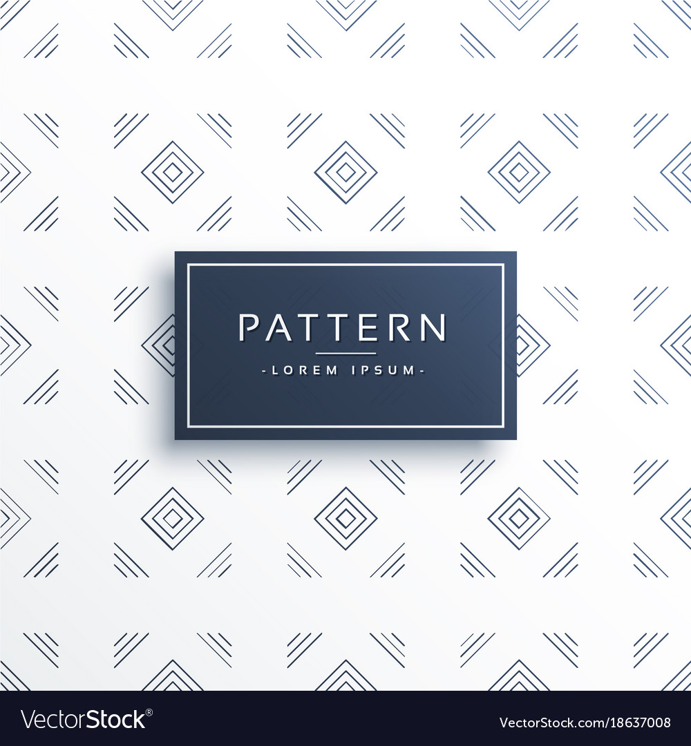 Geometric lines pattern background Royalty Free Vector Image
