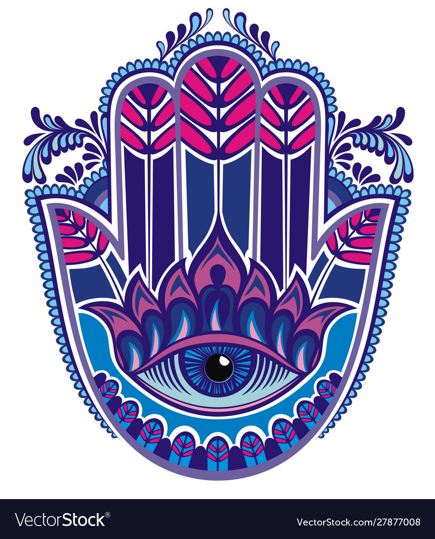 Hamsa Royalty Free Vector Image - VectorStock