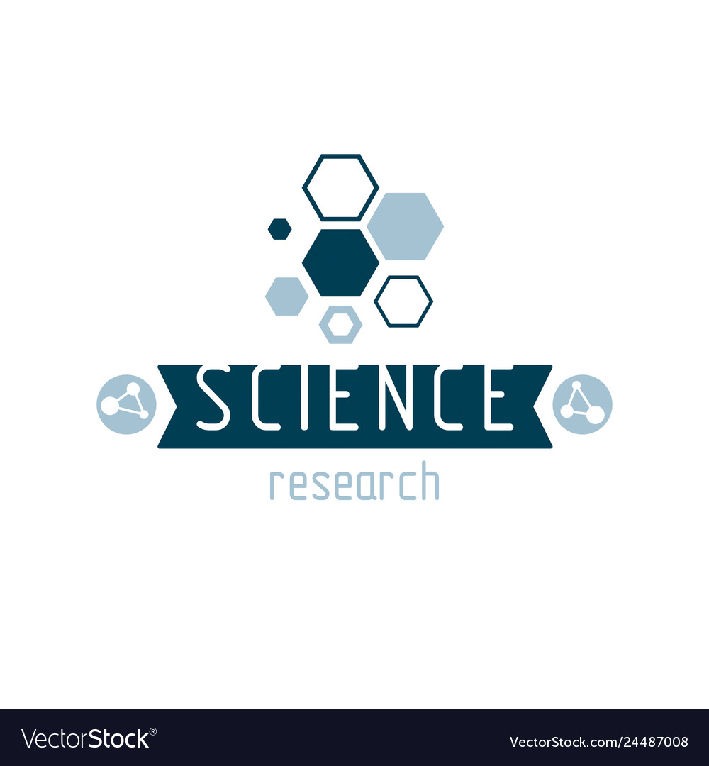 Model Molecule Created Using Wireframe Royalty Free Vector