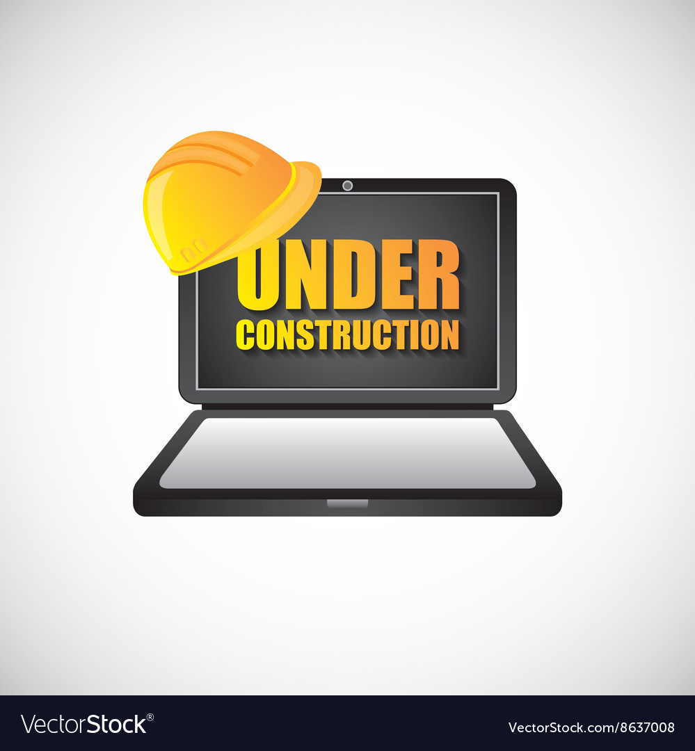 Under construction design Royalty Free Vector Image