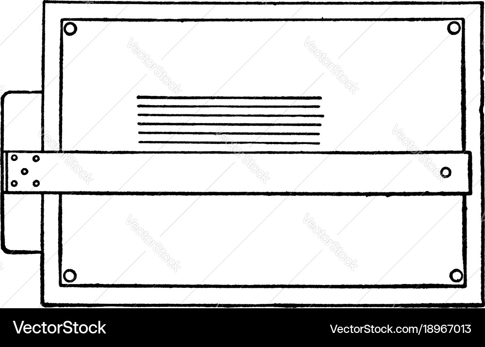 Drawing parallel lines swing the compass down to Vector Image