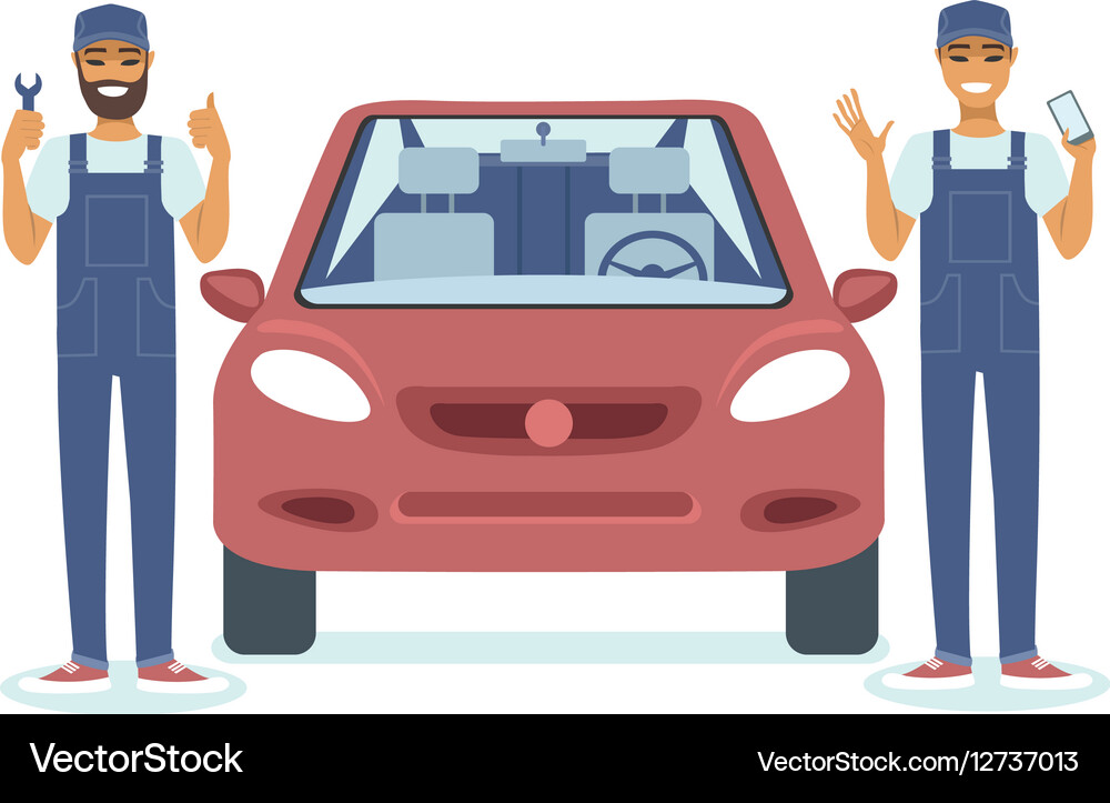 Mechanics Royalty Free Vector Image - VectorStock