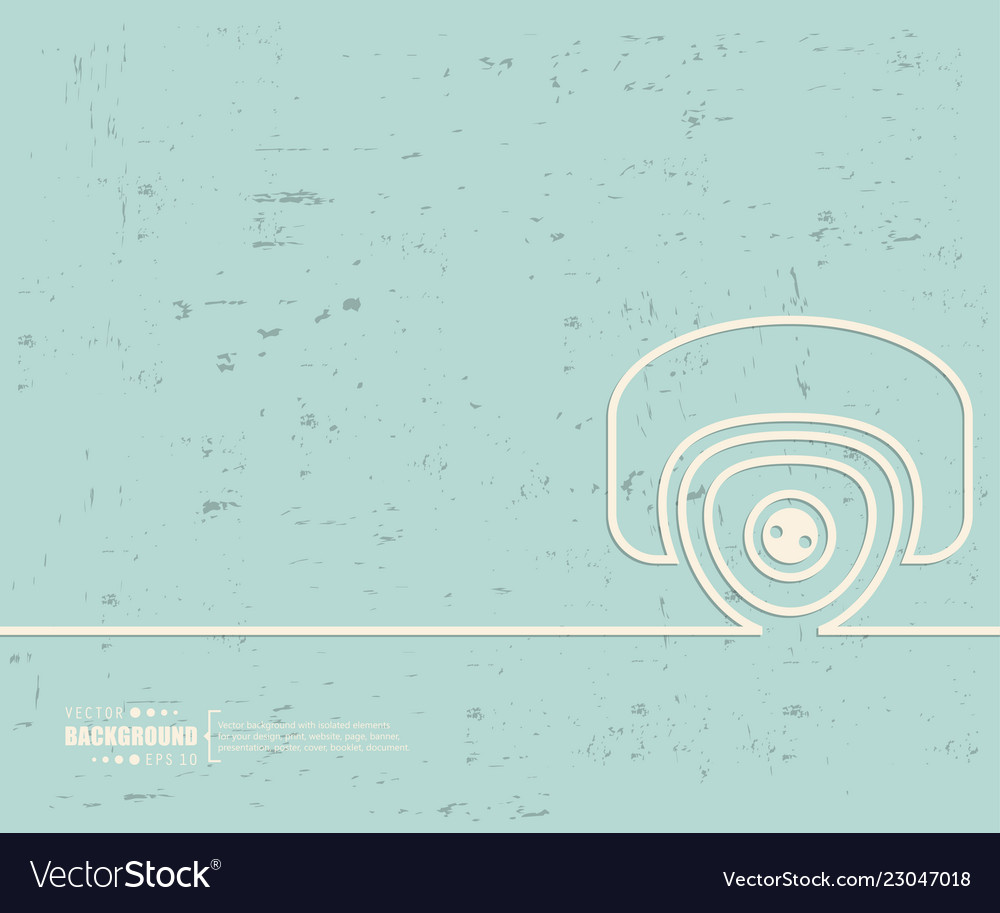 Abstract creative concept line draw Royalty Free Vector