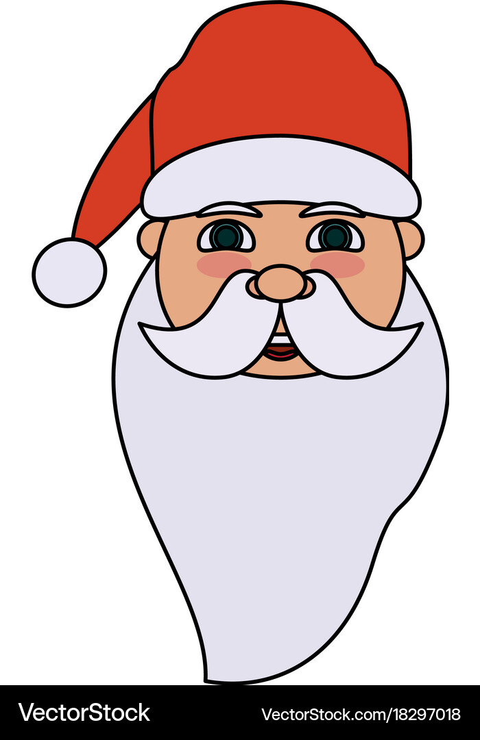 Santa claus cartoon icon image Royalty Free Vector Image