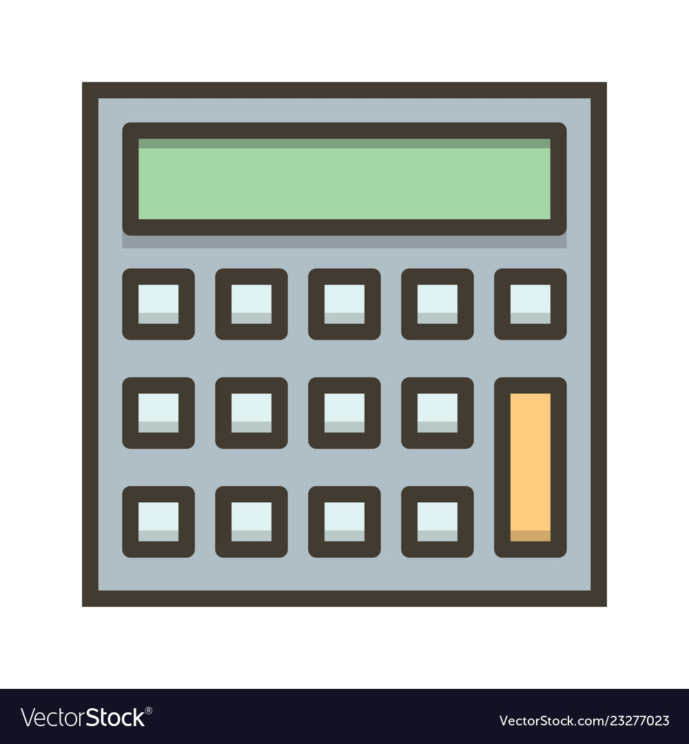 Calculation icon Royalty Free Vector Image - VectorStock