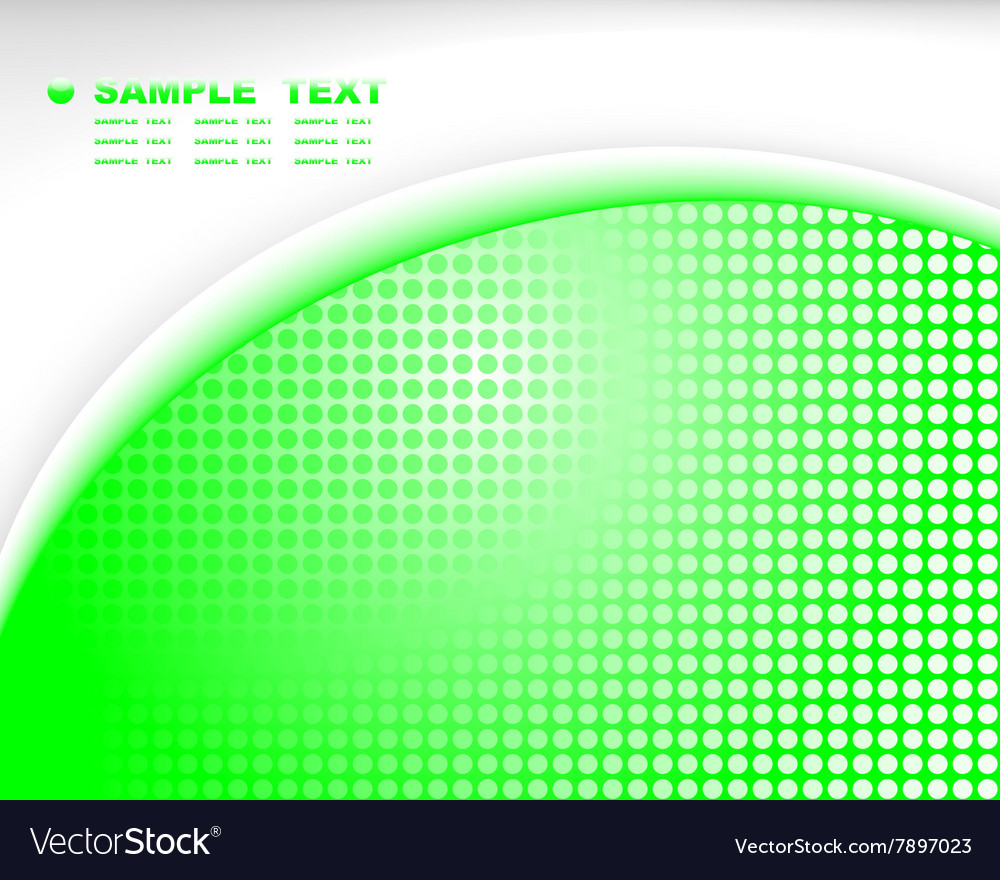 Green tech abstract background composition Vector Image
