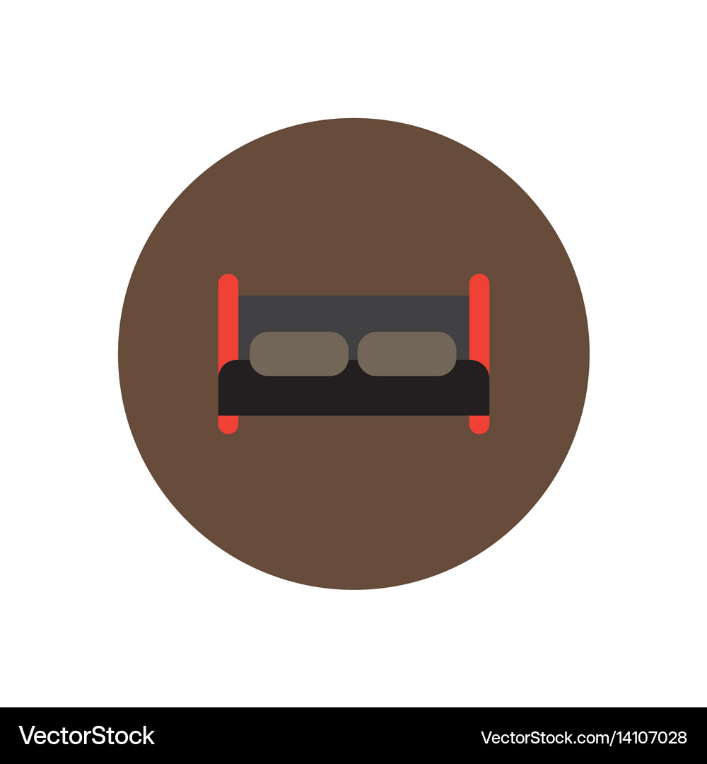 Icon on the white backgrounds in circles Vector Image