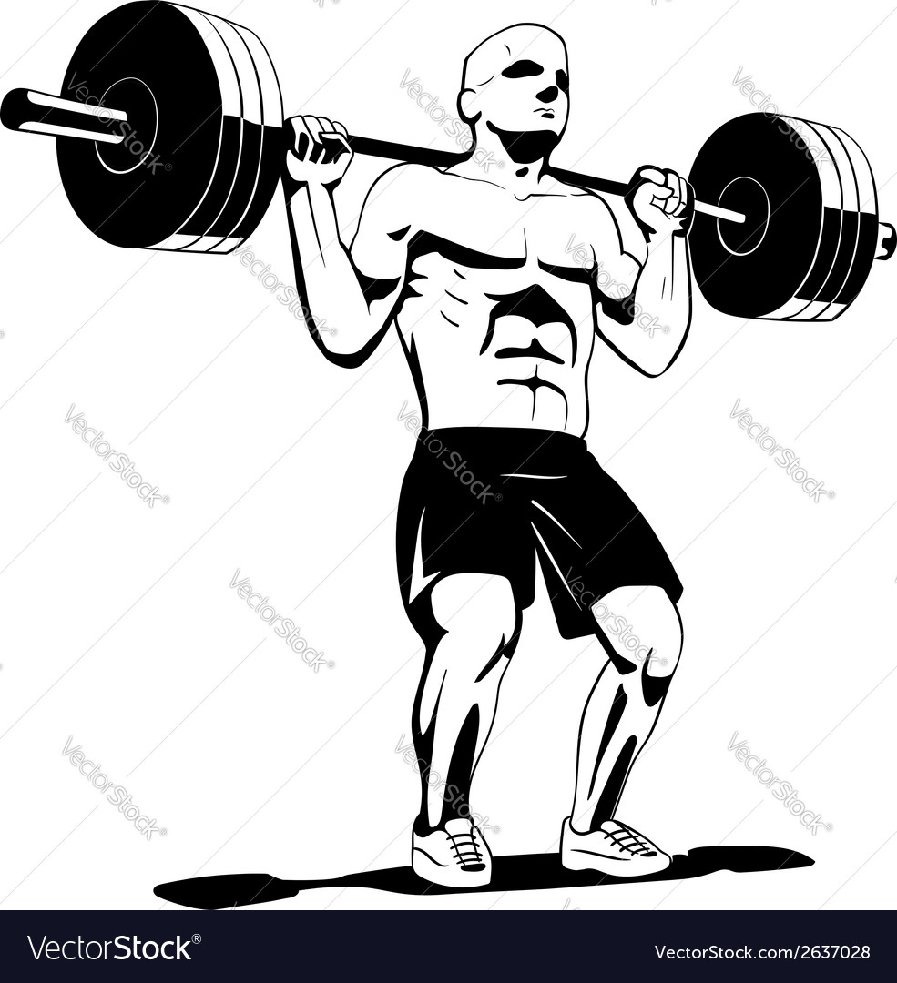 Squat Royalty Free Vector Image - VectorStock