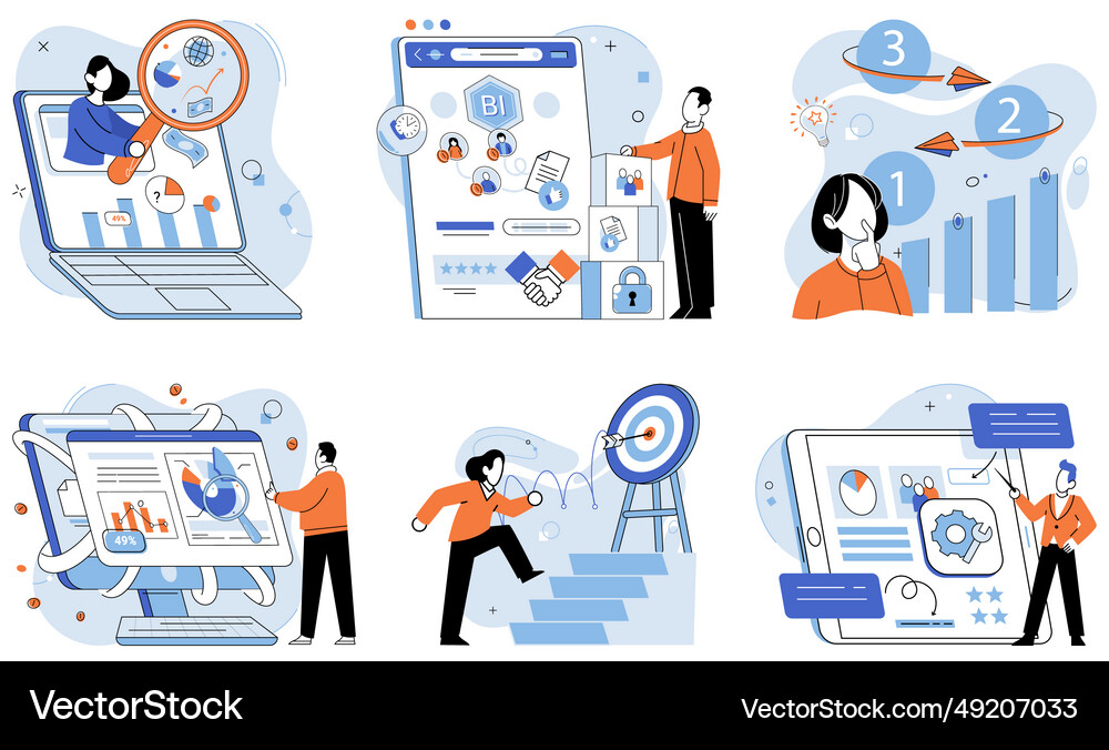 Business manage management is like Royalty Free Vector Image