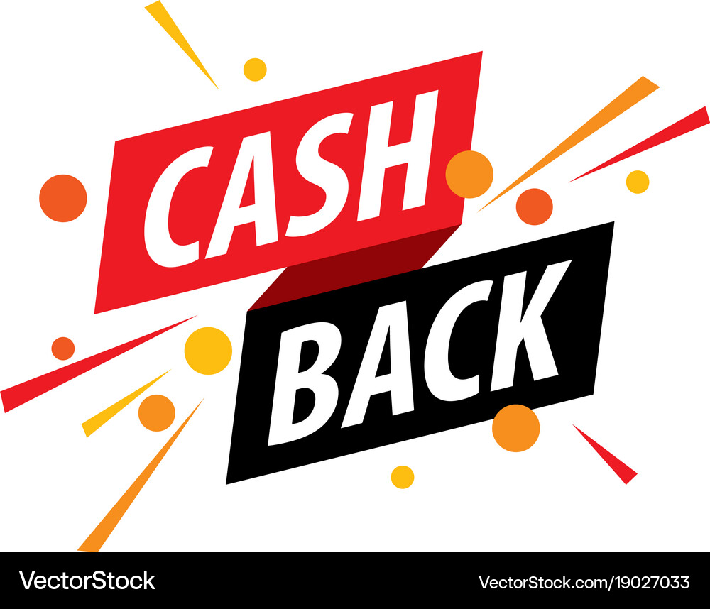 Cash Back Emblem Royalty Free Vector Image - VectorStock