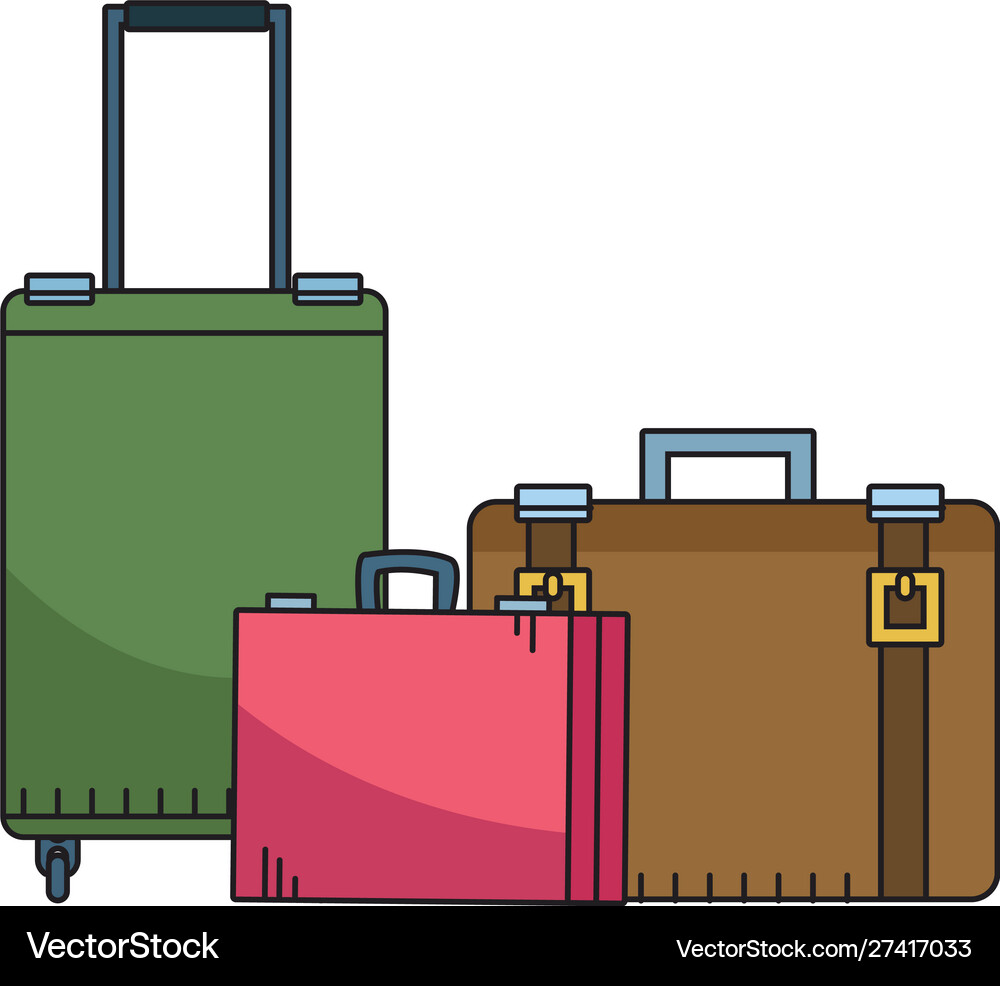 Travel luggage design Royalty Free Vector Image