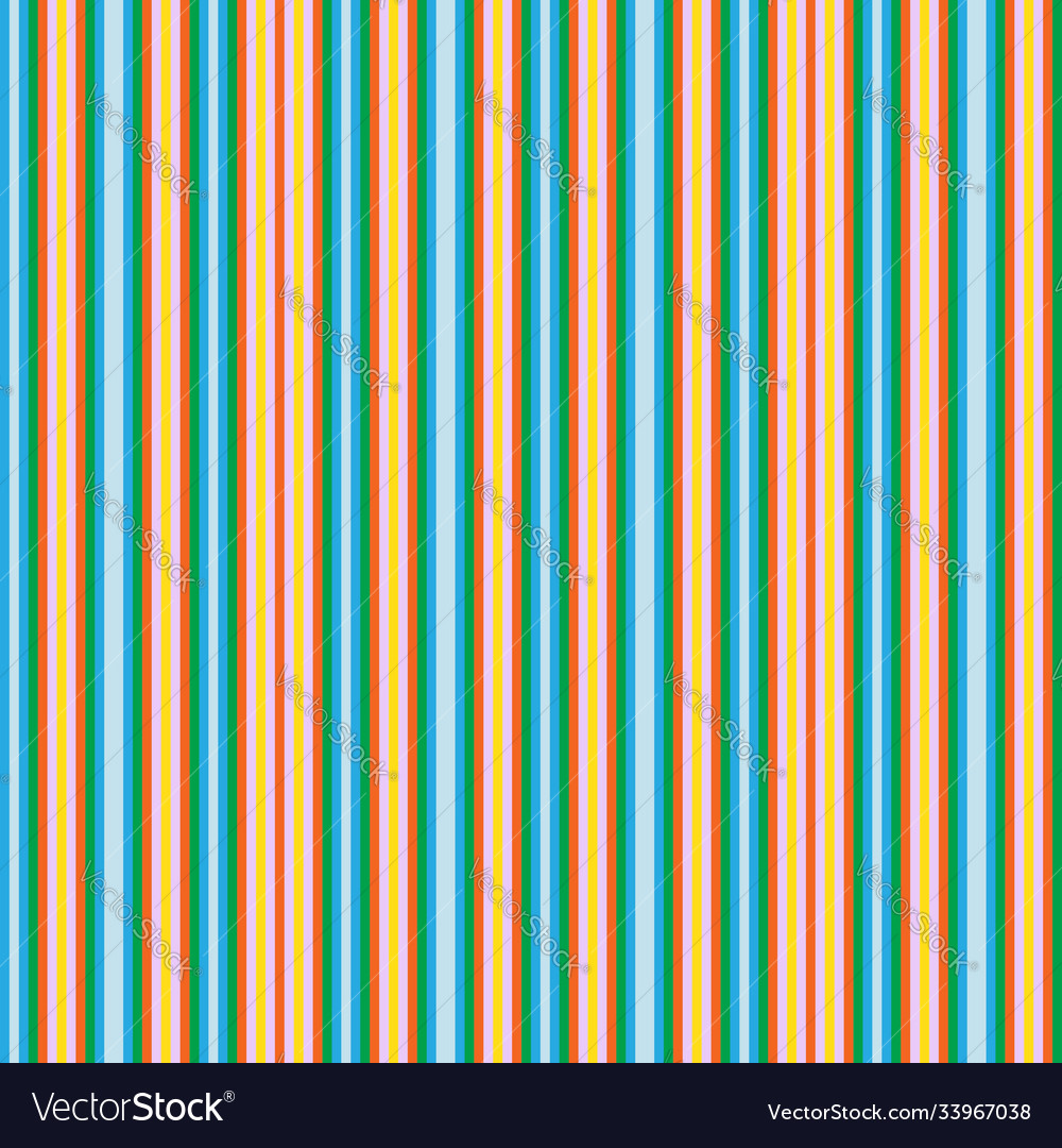Rainbow stripe seamless pattern background Vector Image