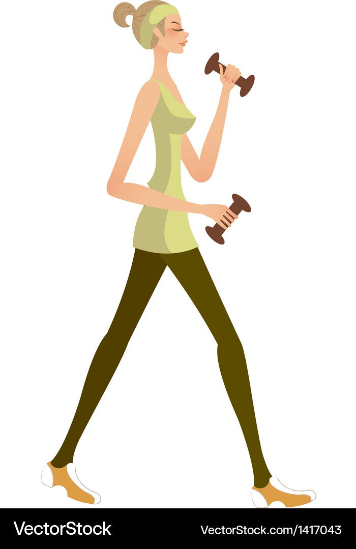 Side view of woman Royalty Free Vector Image - VectorStock